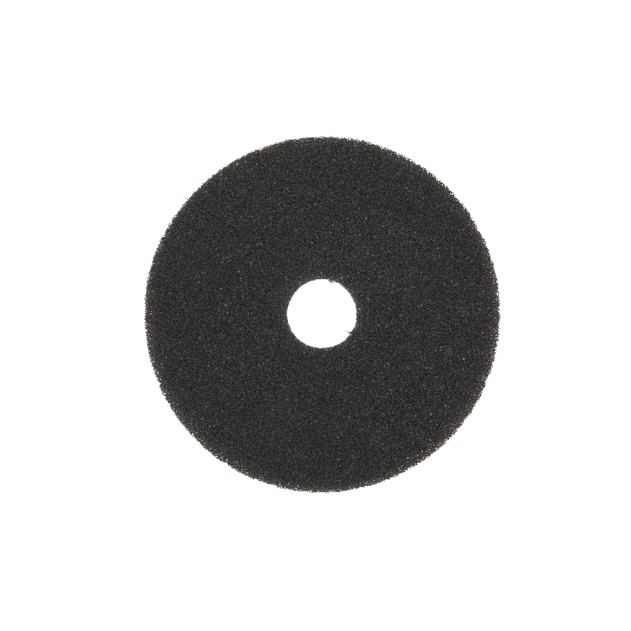 3M 7300 Floor Stripping Pad 13" HI PRO Black 5/CS – sjbindustrial
